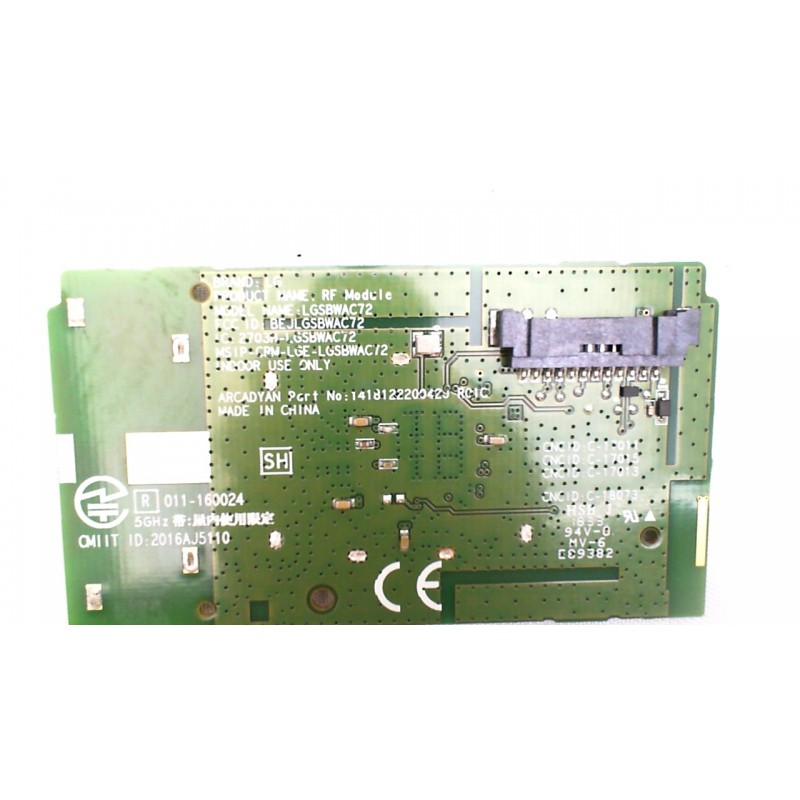 eat63377302 LG LGSBWAC72 wi fi module board el3442 sw2e