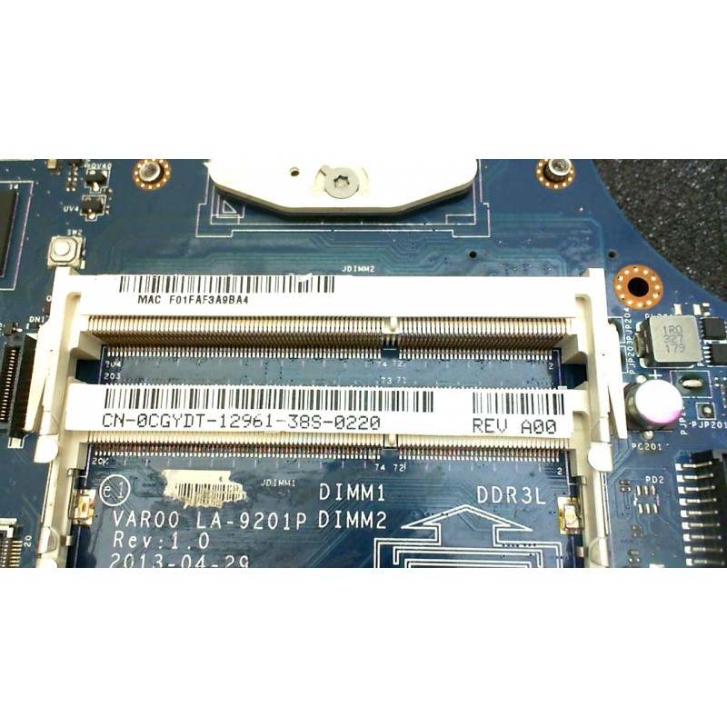 0CGYDT DELL ALIENWARE M2X3 motherboard VAR00 LA-9201P REV 1.0 EL2141 S4