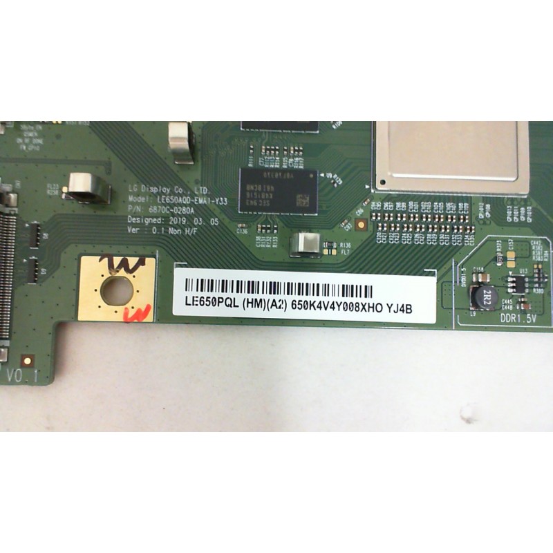 6870c-0280a LG tcon board LE650PQL HM A2 6088E0 EL10060 wz4e