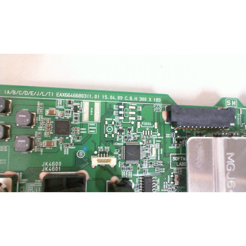 ebt64081101 LG main av board EAX66466803 1.0 EL6818 WK2