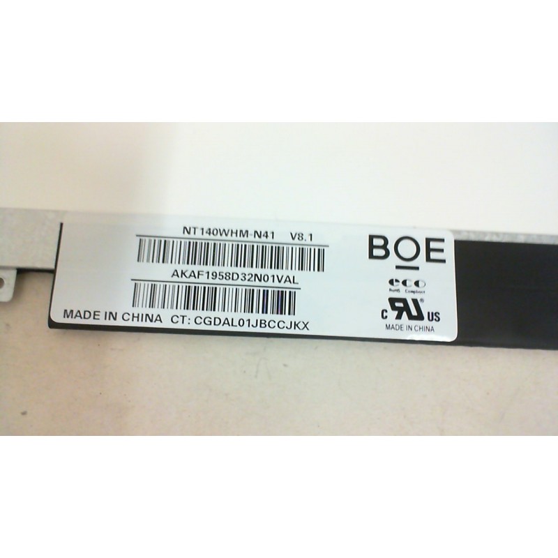 nt140whm-n41 BOE LED panel v8.1 eL10505 za6e