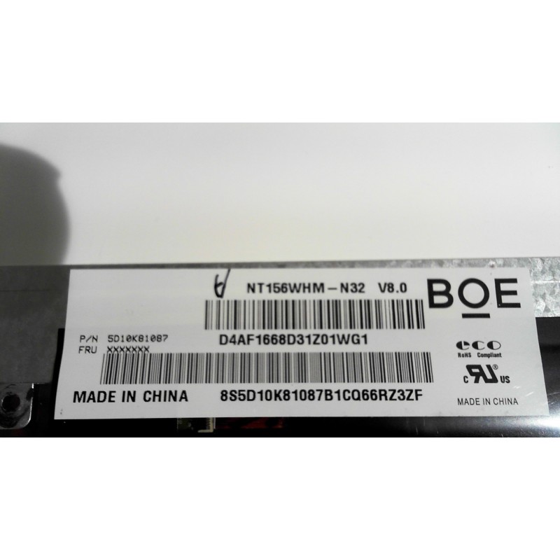 nt156whm-n32 BOE LED panel 30 pin v8.0 EL11008 za6e