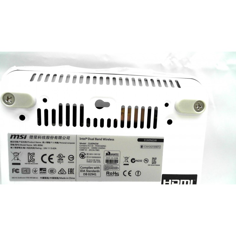 Msi mini PC ms-b096 Cubi-243WE-w3215u4g03x EL11641 za15b