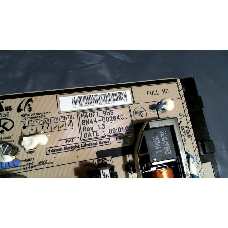 BN44-00264C Samsung power supply rev1.3 h40f1_9hs EL5551 WE4